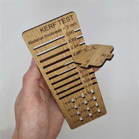 Laser Calibration Pack Laser Test Files Co2 Diode Laser Cutting Focus Depth Gauge Kerf