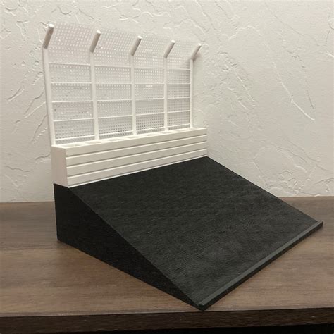 1 24 Diecast Sloped Track Display Stand 3d Printed Fits Two Etsy
