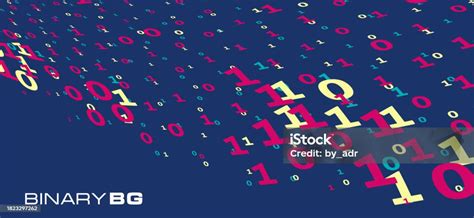 Binary Background Scatter Ones And Zeros Vector Graphics Stock Illustration - Download Image Now ...