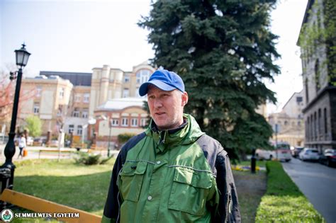 My University Károly Soós And The Garden Of The Central Directorate Semmelweis University