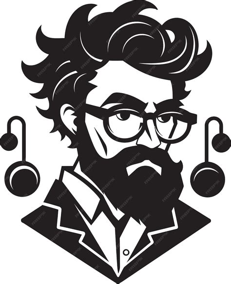 Premium Vector A Brush With Discovery Scientist Vector Sketches The