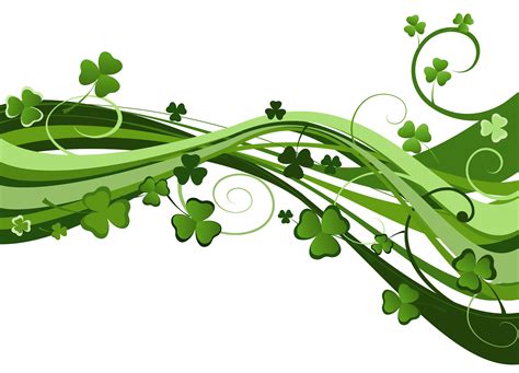 St Patricks Day Shamrock Decor Png Clipart St Patricks Day Border