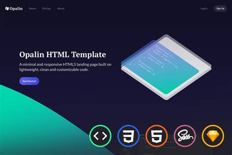 Opalin Startup Html Template Proshare