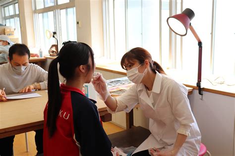 生徒健康診断 潤徳女子高等学校