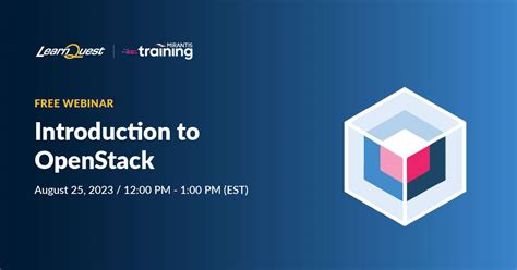 Introduction To OpenStack LearnQuest