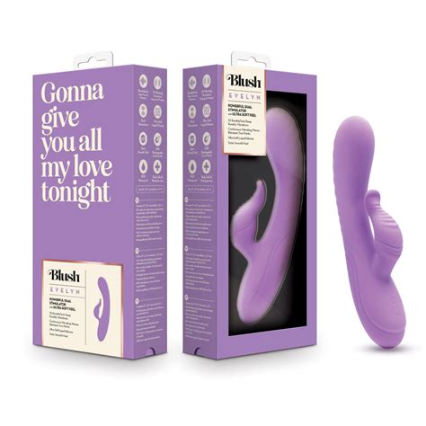 Shop Evelyn 8 Inch Rabbit With Dual Vibration Points In Purple 10