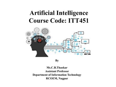 Artificial Intelligence Course Syllabus ITT
