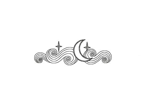 Moon Clip Art Border