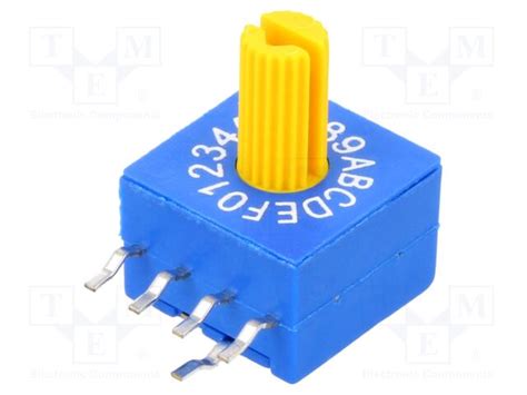 Erd516rrz Ece Encoding Switch Hexbcd Pos 16 Tht Rcont Max