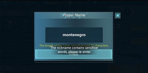 Sensitive Word Rmontenegro