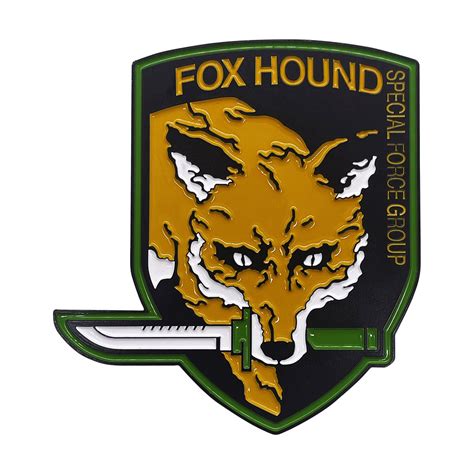 Metal Gear Solid Foxhound Insignia Limited Edition Ingot Fanattik