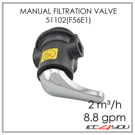Manual Multiport Filter Valve Runxin F E m³ h