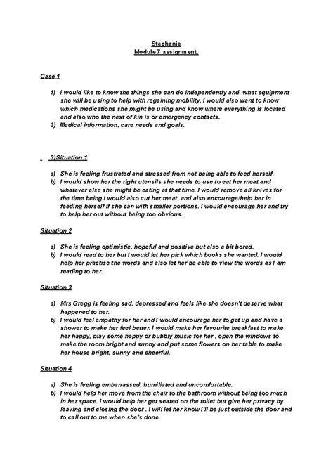 Module 7 Assignment Pdf Stephanie Module 7 Assignment Case 1 I Would