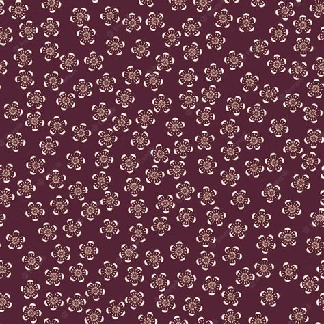 Premium Vector Abstract Flowers Seamless Vector Pattern
