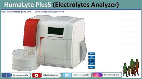 Humalyte Plus5 Electrolytes Analyzer Lab Tests Guide