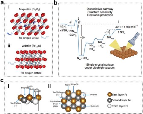 A The Crystal Structure Of I Fe3o4 And Ii Fe1−xo Reproduced With Download Scientific