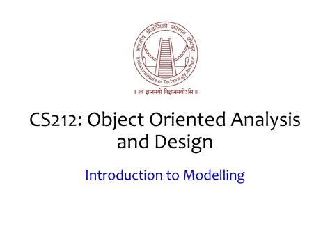 ppt cs212 object oriented analysis and design powerpoint
