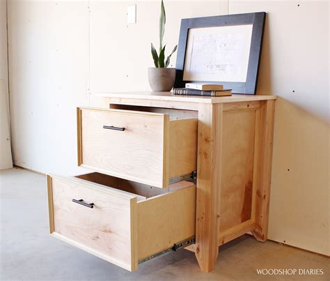 Diy File Cabinet Plan Woodshop Diaries