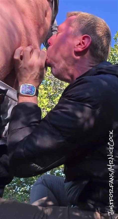 Servicing Dick On Hiking Trail