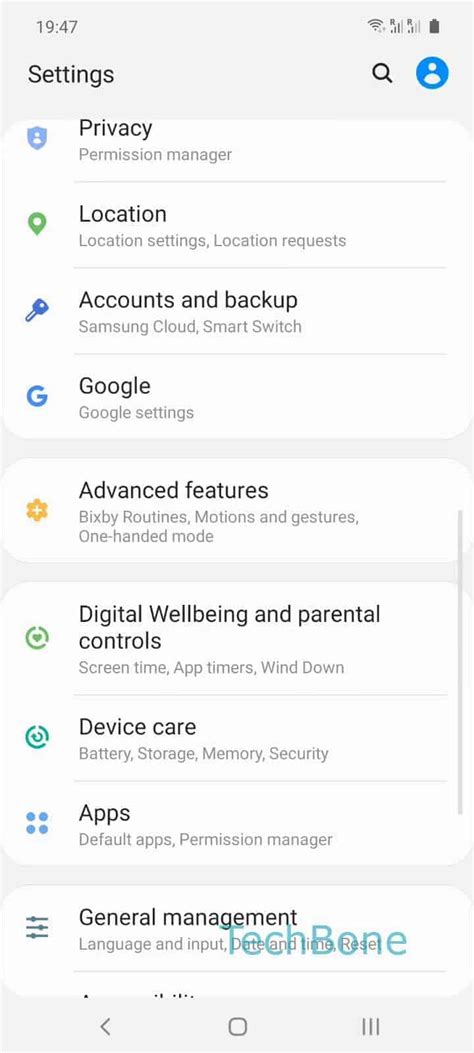 How To Enable Or Disable Screenshot Toolbar Samsung Manual Techbone