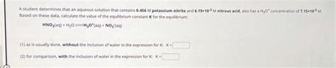 Solved Based On These Data Calculate The Value Of The Chegg