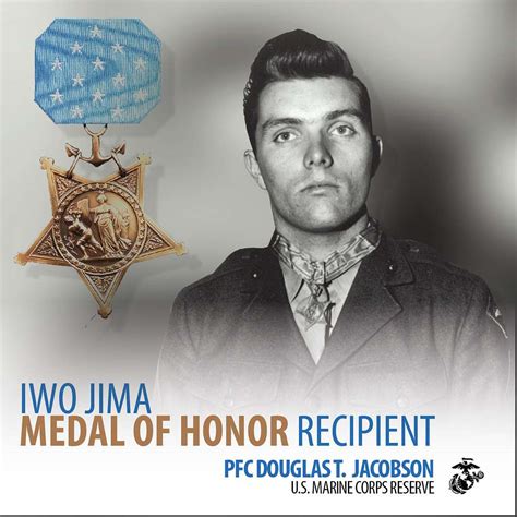 Pfc Douglas T Jacobson Was Awarded The Medal Of Honor Picryl