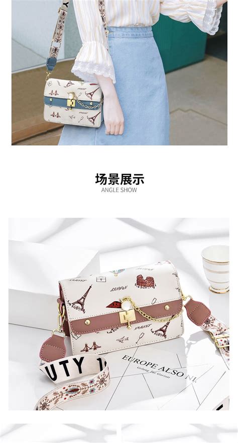 時尚百搭小ck女包 新款 潮 包包女 韓版小方包 單肩斜背包 塗鴉小方包 手提包 鏈條包 Ins包包 高級質感 斜背包 蝦皮購物