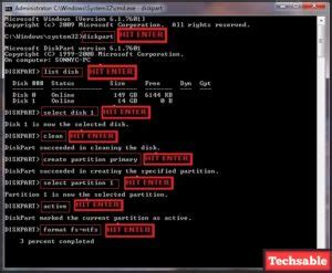 How To Make Pendrive Bootable Using CMD Techsable