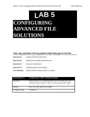 70 412 R2 MLO Worksheet Lab 05 Docx MOAC 70 412 Configuring Advanced Windows Server 2012