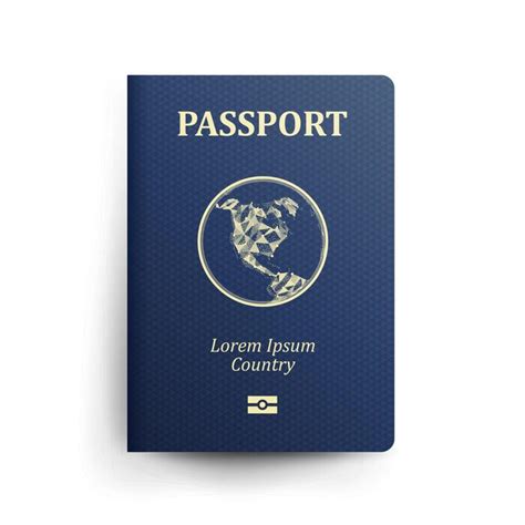 Passport Template Vector Art Icons And Graphics For Free Download