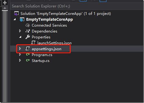 ASP NET Core中使用appsettings json 李sir 博客园