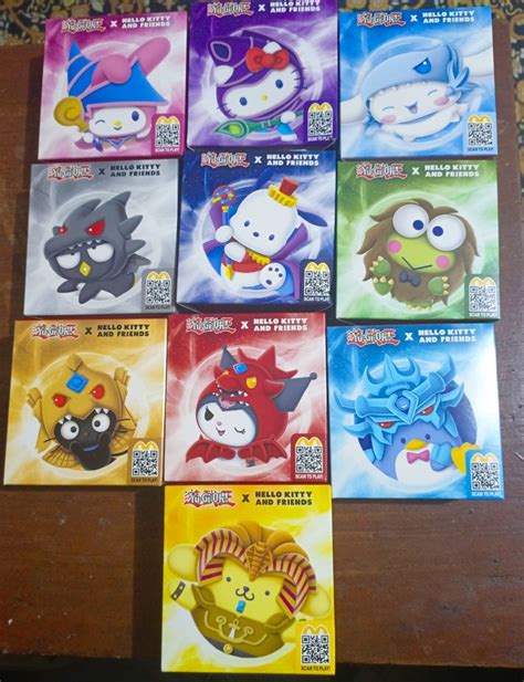 Mcdo X Yugioh Collaboration Happy Meal Complete Set Unopened Hobbies And Toys Toys And Games On