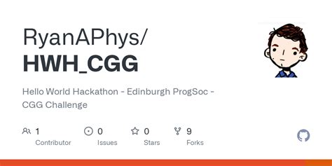 GitHub RyanAPhys HWH CGG Hello World Hackathon Edinburgh ProgSoc CGG Challenge