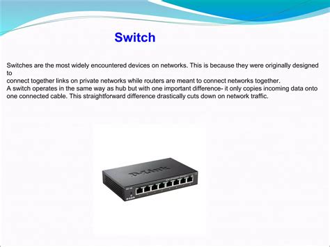 Types Of Network Topology Hub Switch Router Repeater And Brouter Pptx