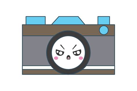 Kawaii Cute Camera Graphic By Ciriative · Creative Fabrica