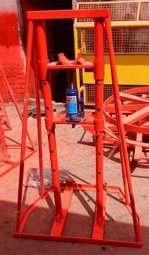 Red Hydraulic Cable Drum Jack For Industrial At ₹ 24500 Pair In New Delhi Id 2854145664688