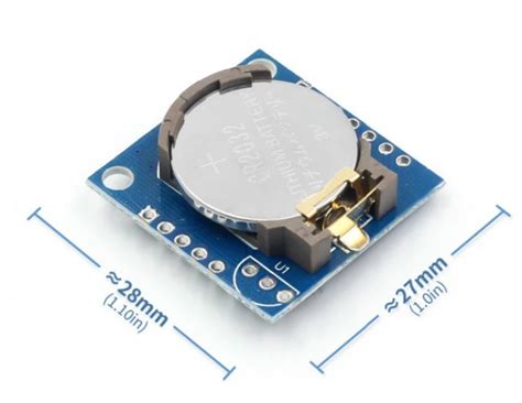 Tiny Rtc Eeprom Module For Arduino And Raspberry Pi Ds1307 24c32