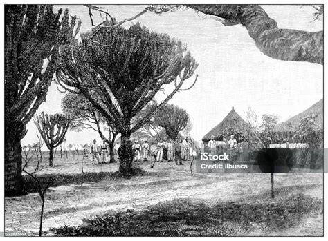 Antique Illustration Of The First Italoethiopian War Adi Ugri Fort