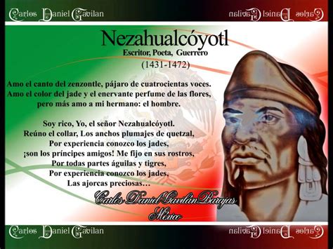 Poemas De Nezahualcóyotl En Náhuatl Y Español Comunidades Indigenas