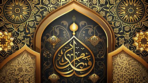 Classic Islamic Architecture Inspired Artwork Islamic Archway Islamic