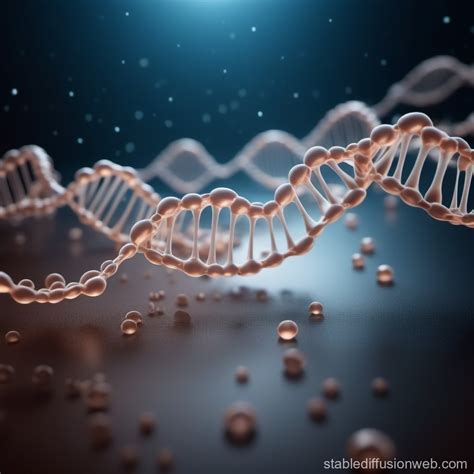 Generate A 3d Structure Of A Protein Coming Out Of A Computer Screen