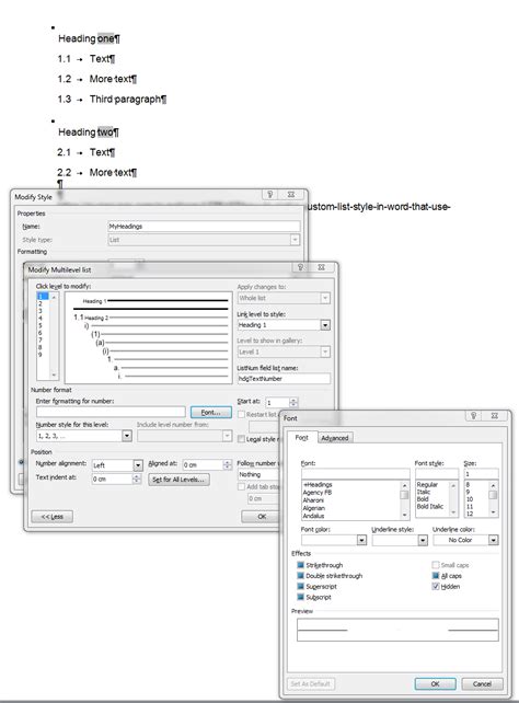How To Make Custom List Style In Word That Use Number In Words Instead Numerical Super User