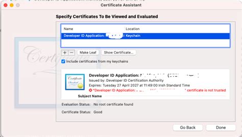 Dev ID Application Certificate Apple Developer Forums