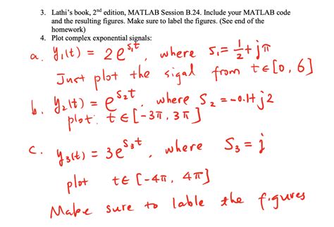 solved 1 use matlab to plot the following signals x t
