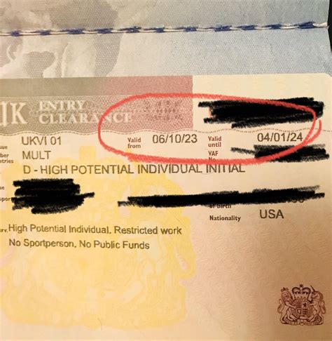 Weird Visa Validation Period R Ukhighpotentialvisa