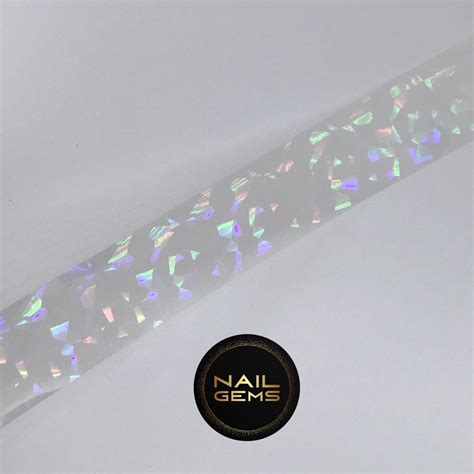 Clear Diamond Holographic Foil