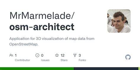 Github Mrmarmelade Osm Architect Application For D Visualization Of Map Data From Openstreetmap