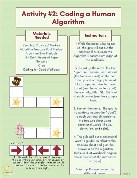 Daisy Girl Scout Coding Basics Badge Activity Plan All Steps Tpt