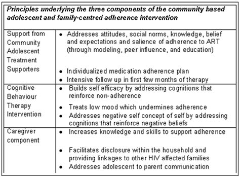 Three Components Of The Community Based Intervention Download Scientific Diagram