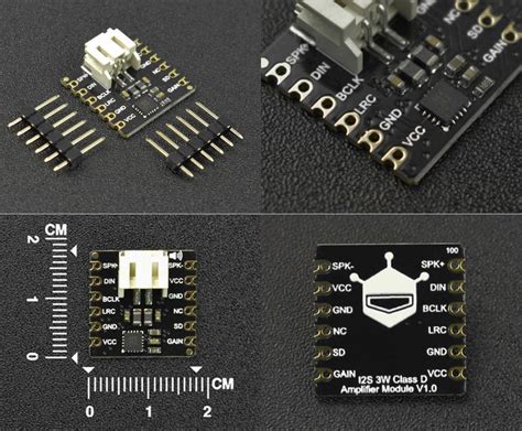 dfr0954 max98357 i2s 앰프 모듈 amplifier module 파츠 파츠